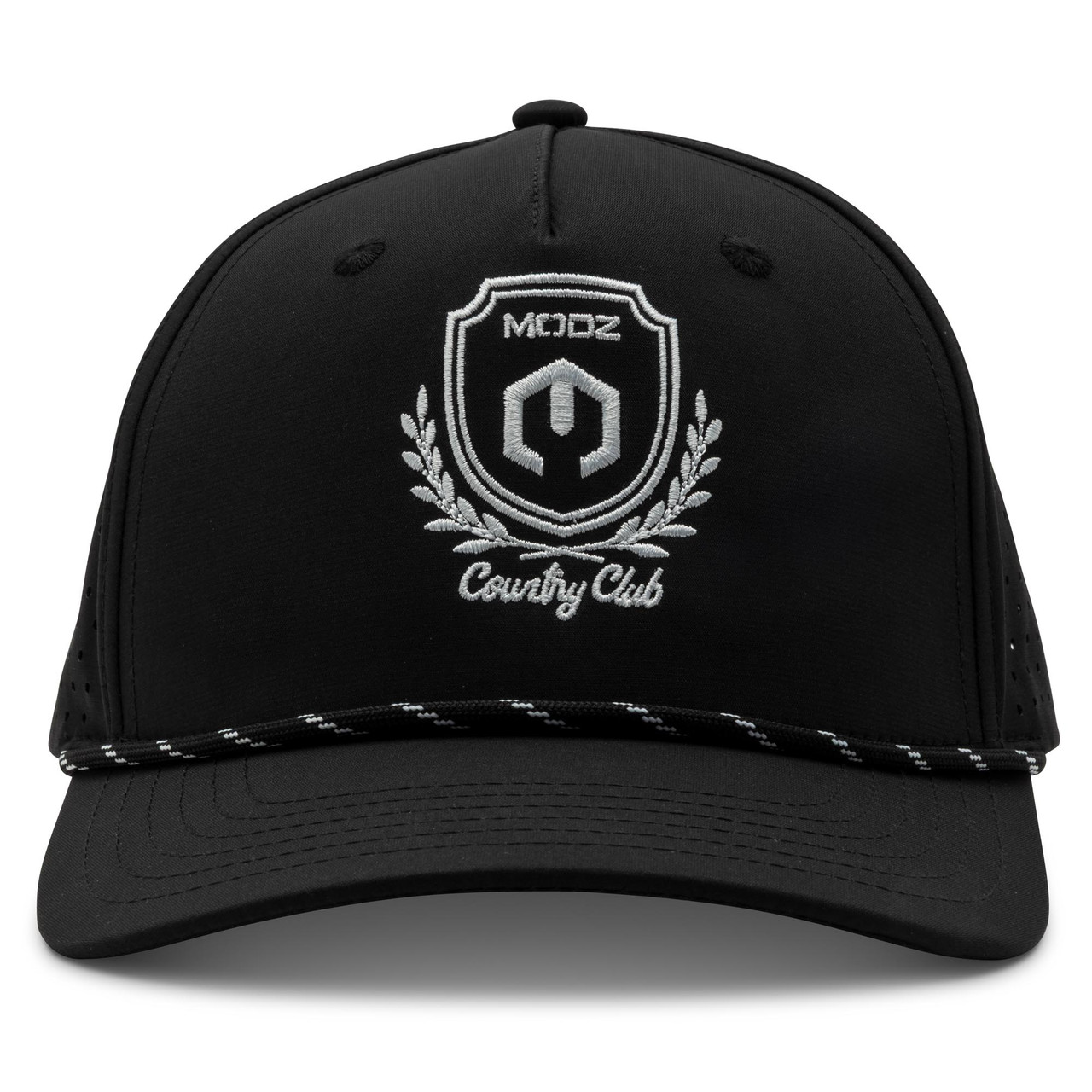 MODZ® Black Country Club Rope Baseball Cap