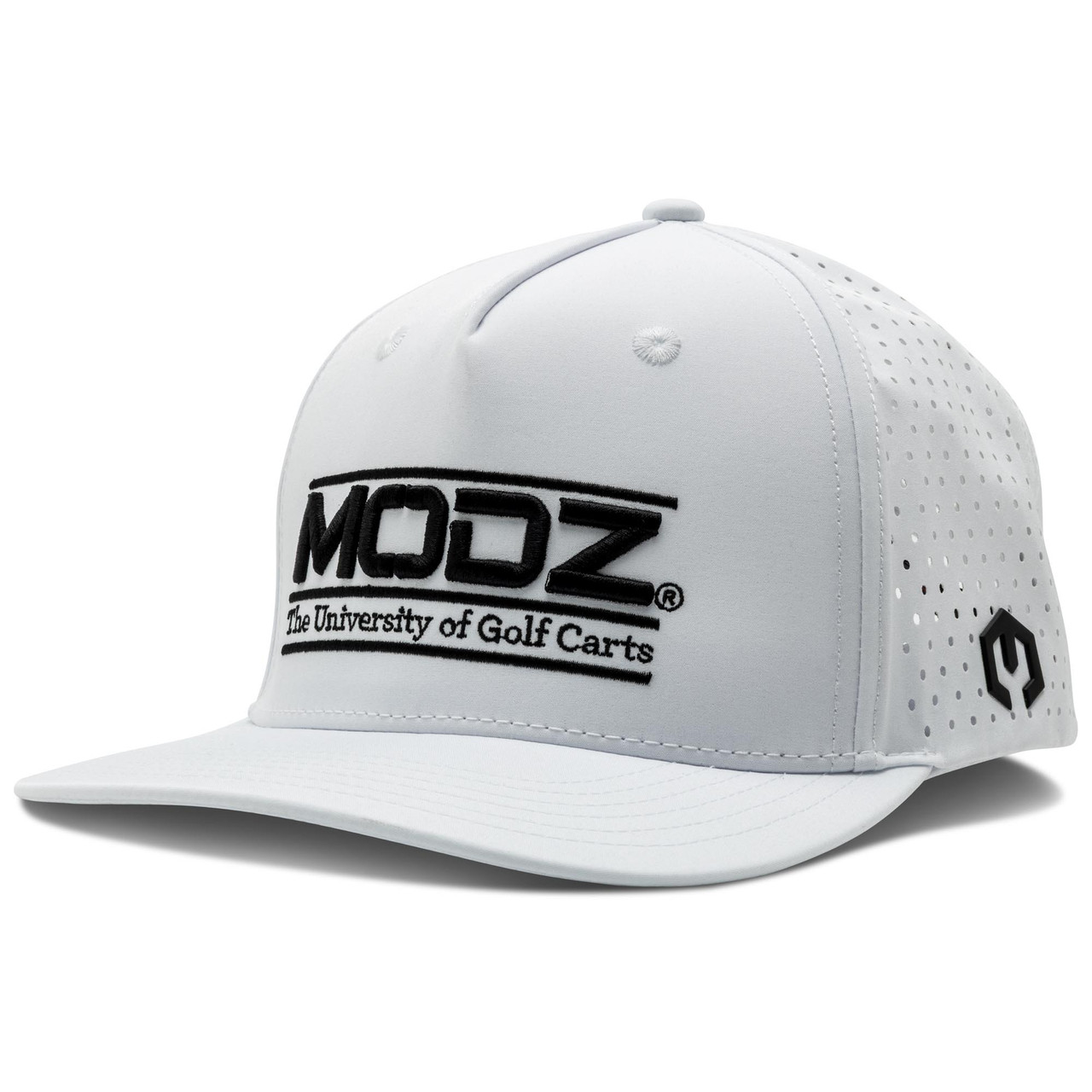 MODZ® White University of Golf Carts Rope Baseball Cap