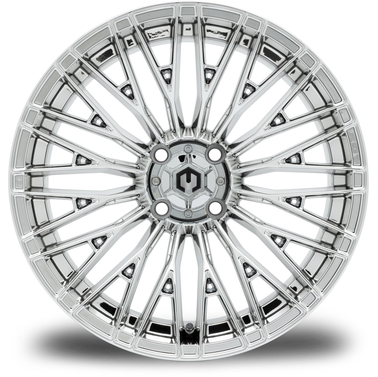 MODZ® Reaper Chrome 16" Golf Cart Wheels