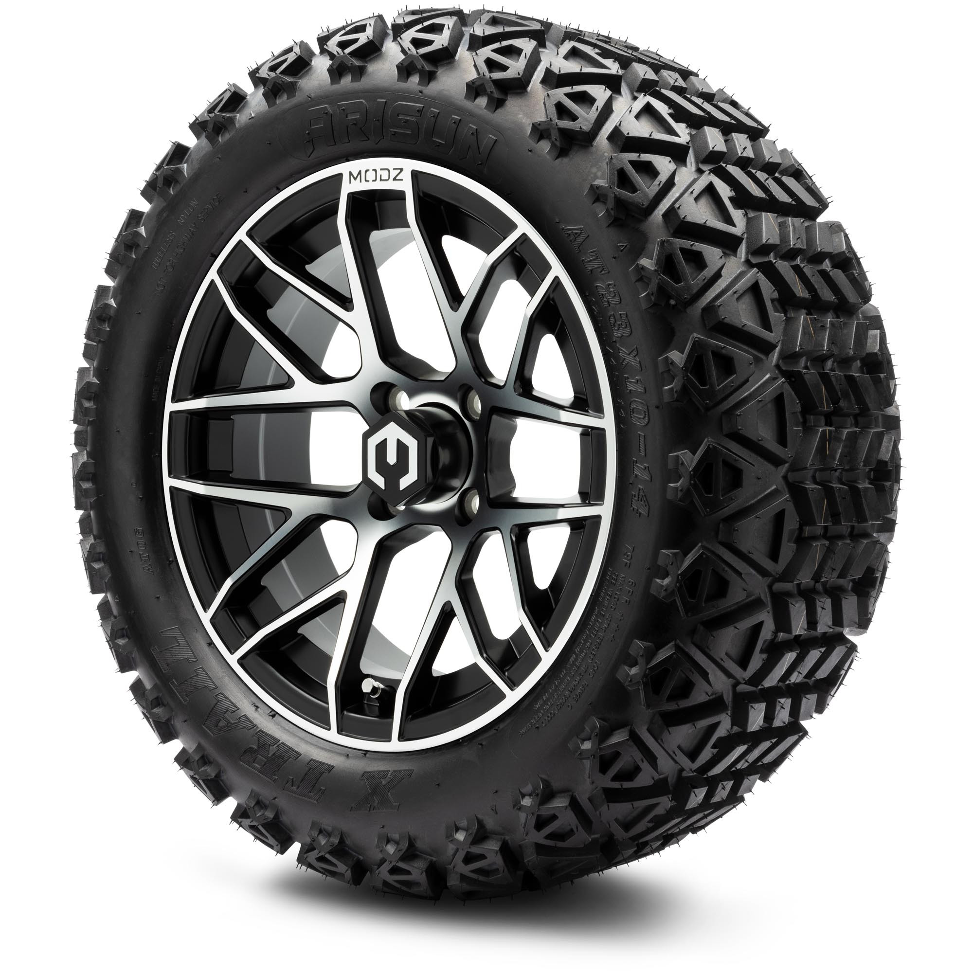MODZ® 14" Golf Cart Wheels & Tire Combos