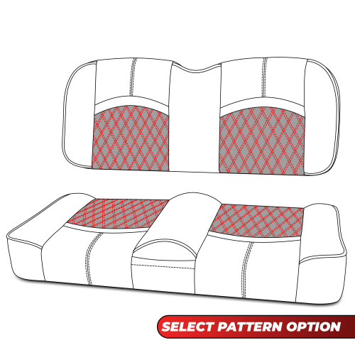 MODZ® FS1 FRONT SEAT FOR CLUB CAR, EZGO, ICON/EV1 & YAMAHA - CUSTOM