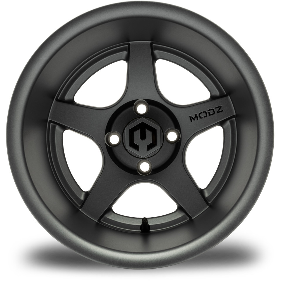 MODZ® Maverick Gunmetal 14" Golf Cart Wheels