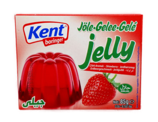 Kent Jelly Powder Gelatin (Strawberry)