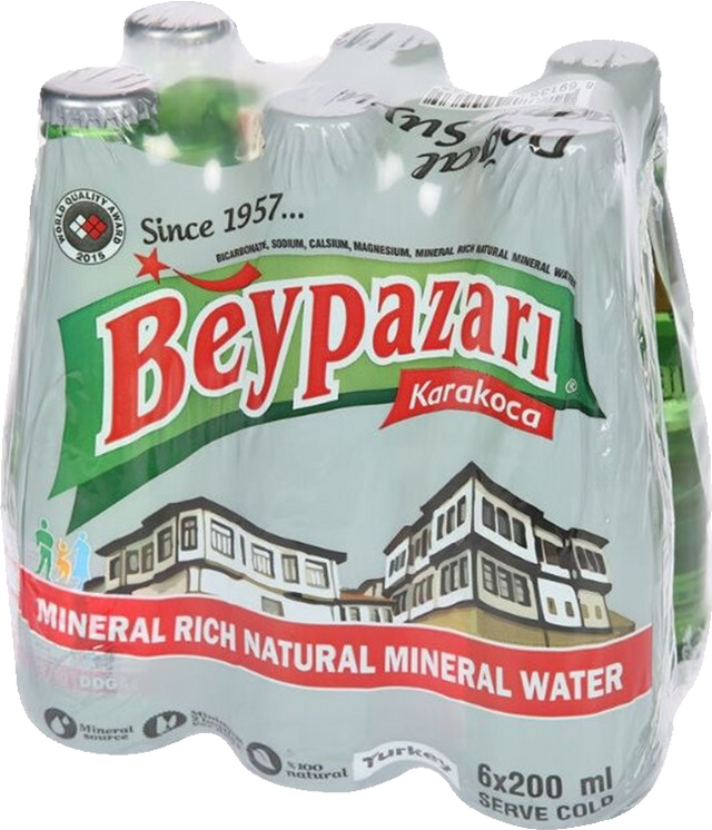 Beypazari Natural Mineral Rich Water 200mlx6pcs