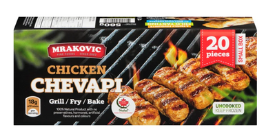 Mrakovic Chicken Chevapi 20pcs 560gr