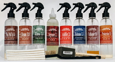 Aniline Leather Wax Pull-up Degreaser Kit AW5.dr | Leather Doctor