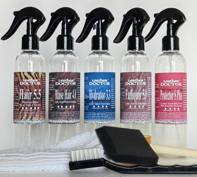 Hair-on-Hide Zebra & Cow Sofa Cleaner & Conditioner Kit H5 | Leather Doctor