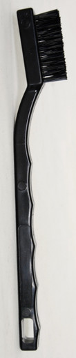 Hair-on-Hide Hair Brush 9 - Leather Doctor