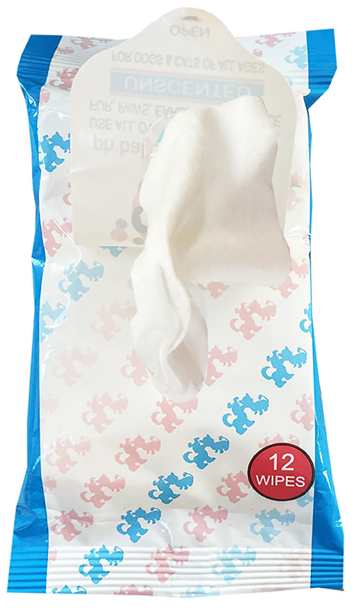 Carlies Premium Multi Purpose Pet Wipes 12 Pack
