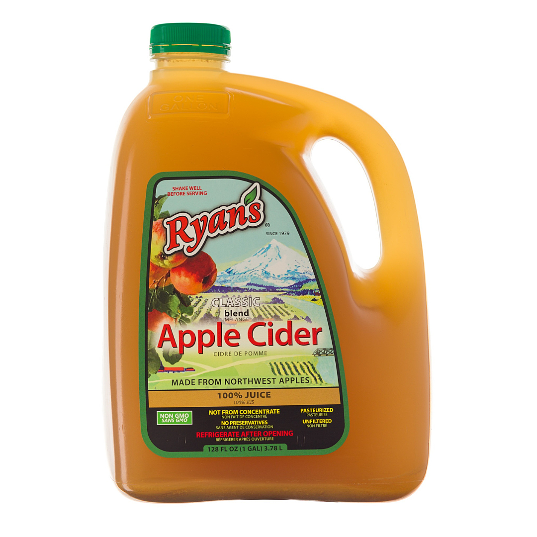 JUIAPP004 | Ryan's Apple Cider (4/1 GAL) - Pacific Coast Fresh Co.