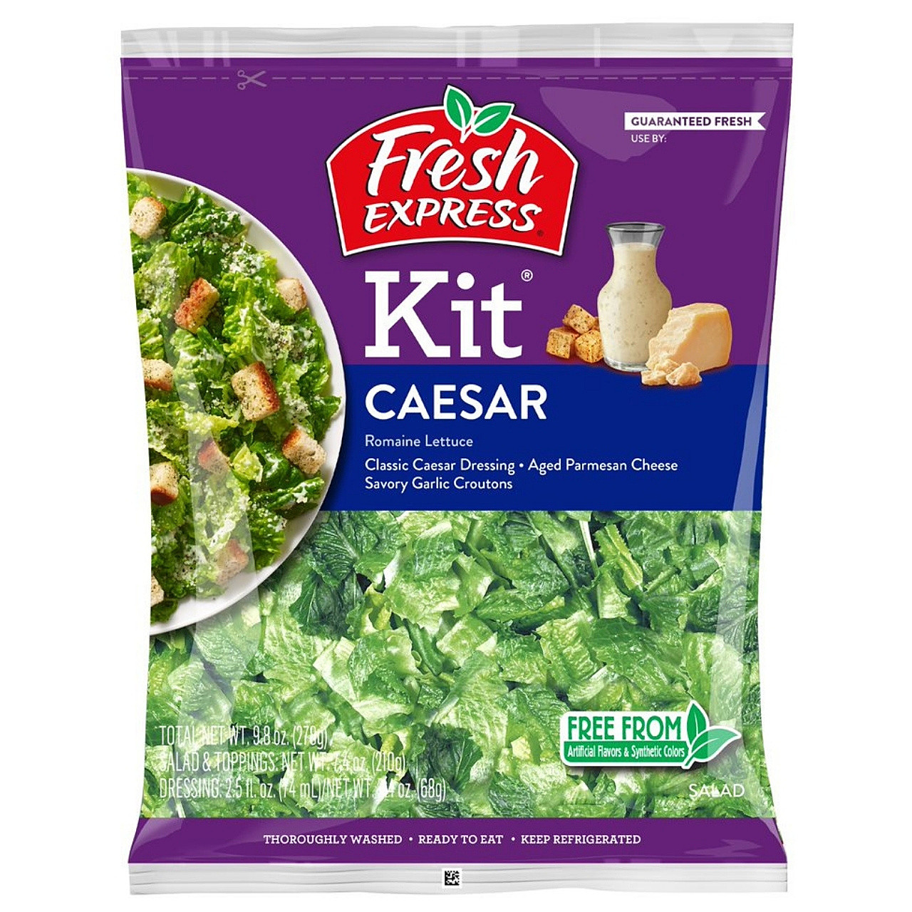 PFSALCAEFX | Fresh Express Caesar Salad Kit (6/9.7OZ) - Pacific Coast ...