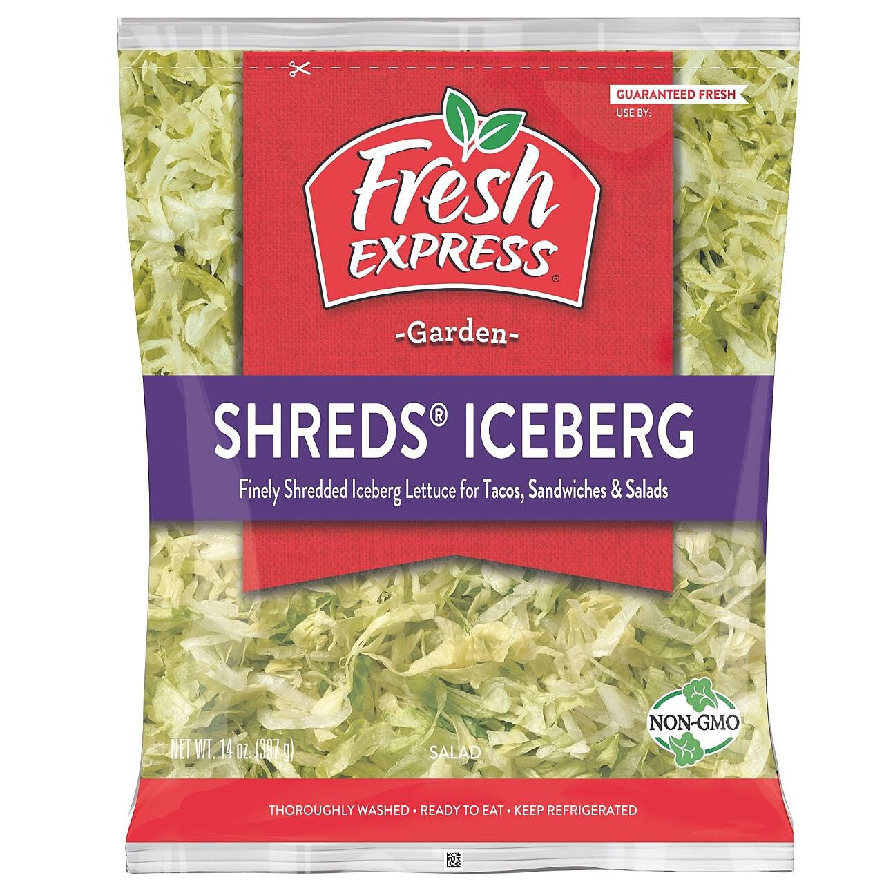 PFSALLETFX06 | Fresh Express Shredded Iceberg Salad (6/8OZ) - Pacific ...