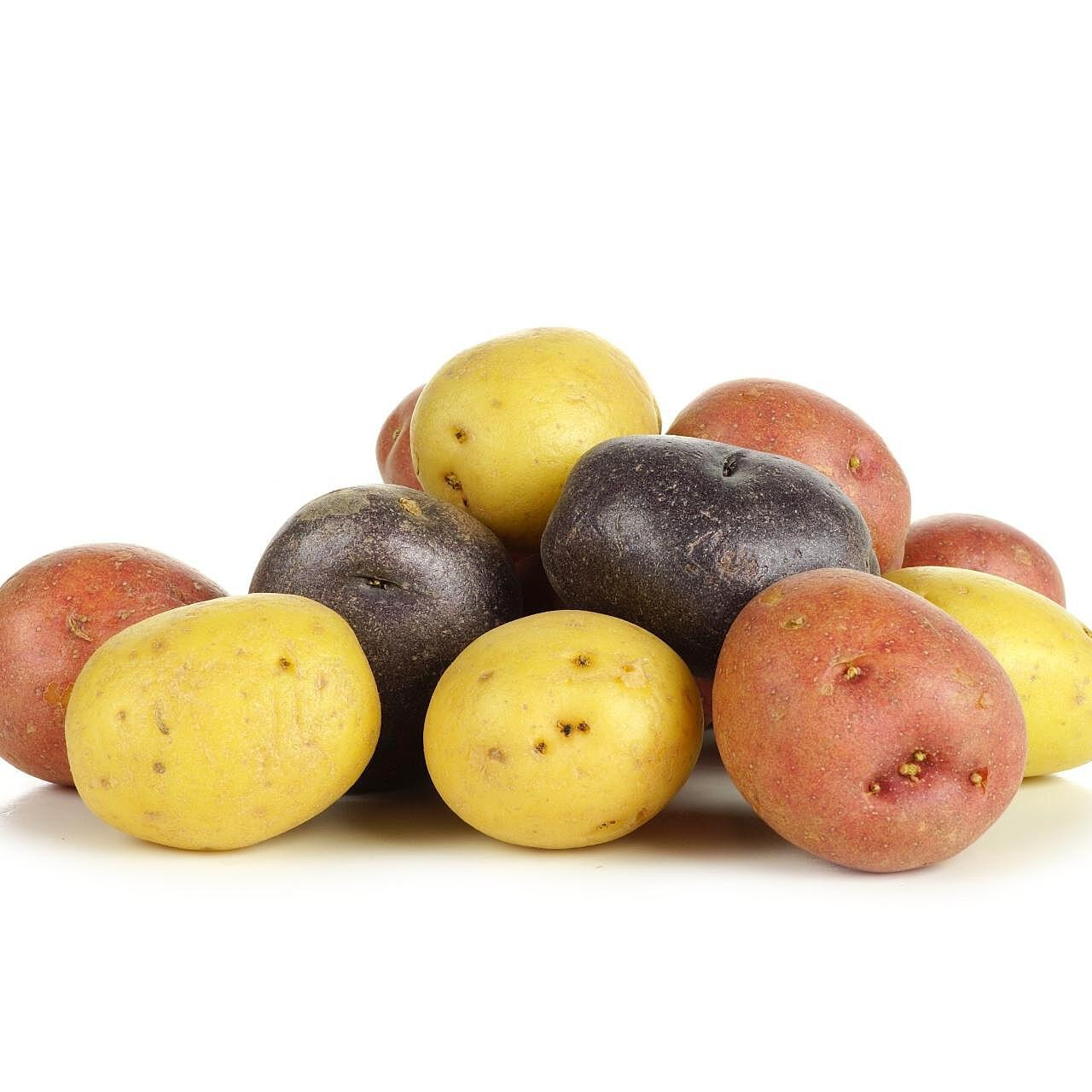 POTVAR50# | Tri Color Marble Potato (50#) - Pacific Coast Fresh Co.