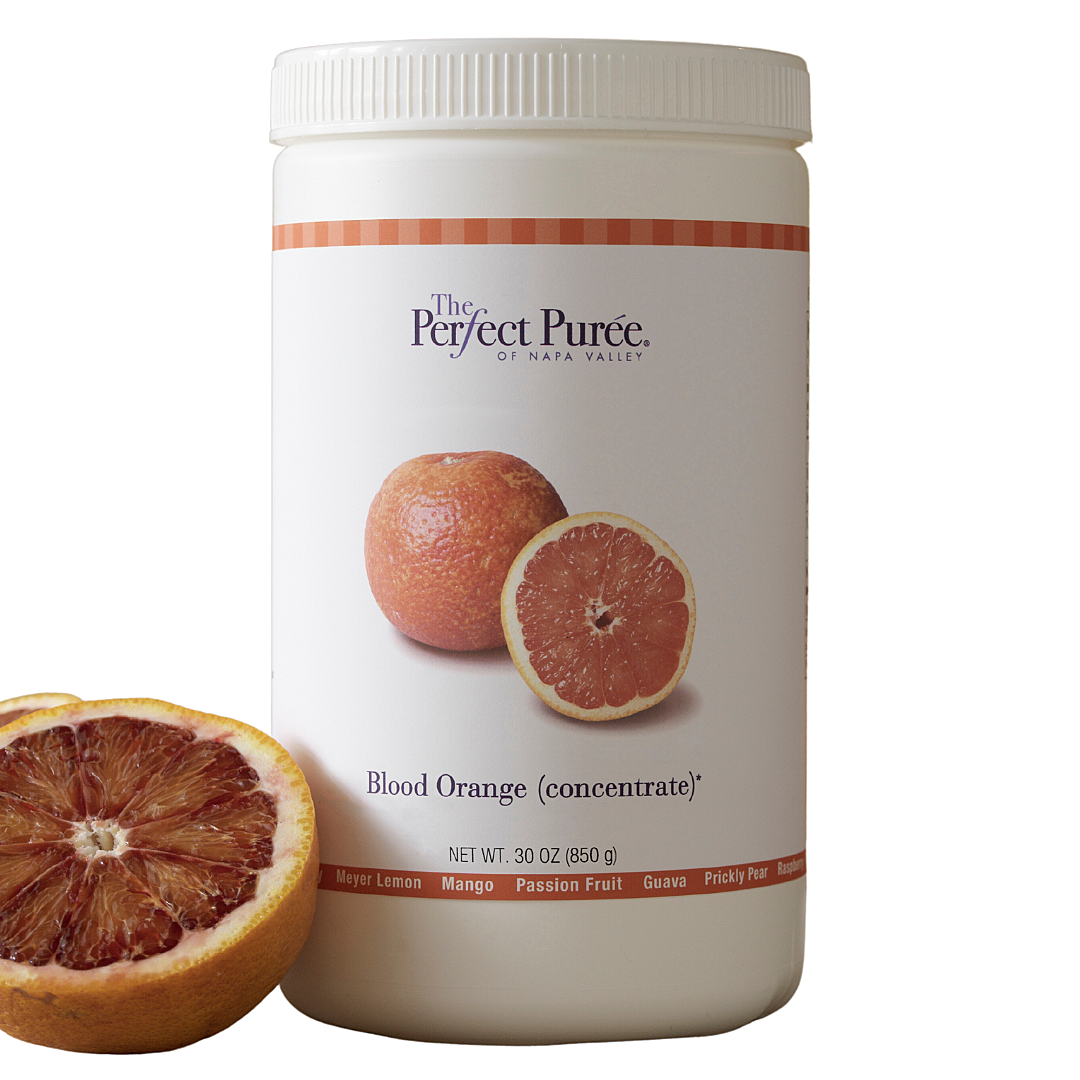 PURBLO30ZPPA | Blood Orange Puree (30OZ) - Pacific Coast Fresh Co.