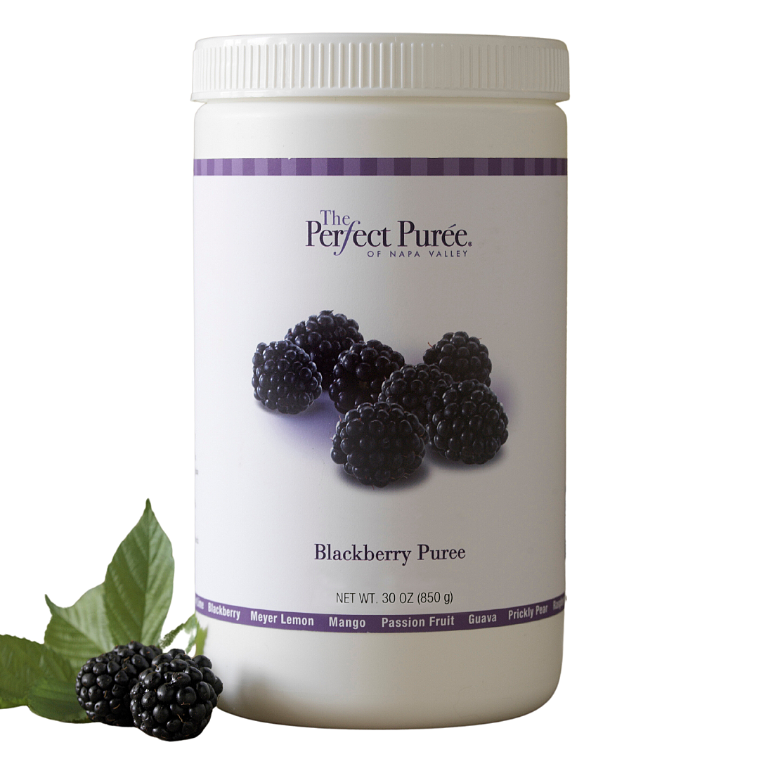 PURBLA006PP | Frozen Blackberry Puree (6/30OZ) - Pacific Coast Fresh Co.
