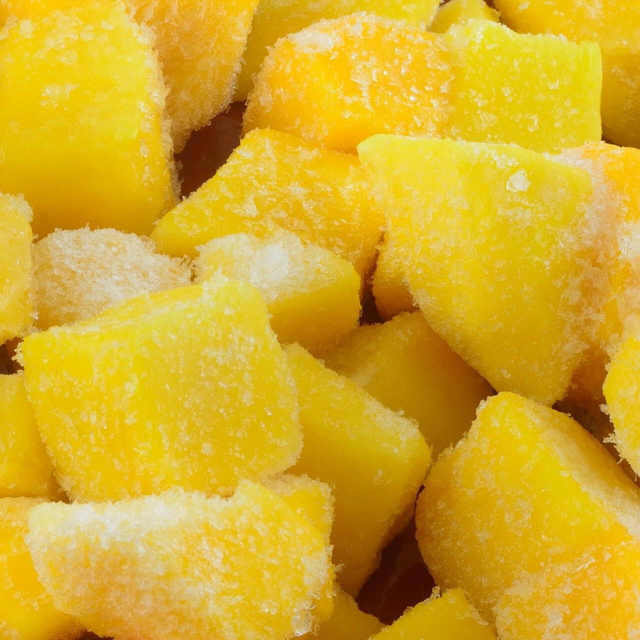 frozen mango chunks