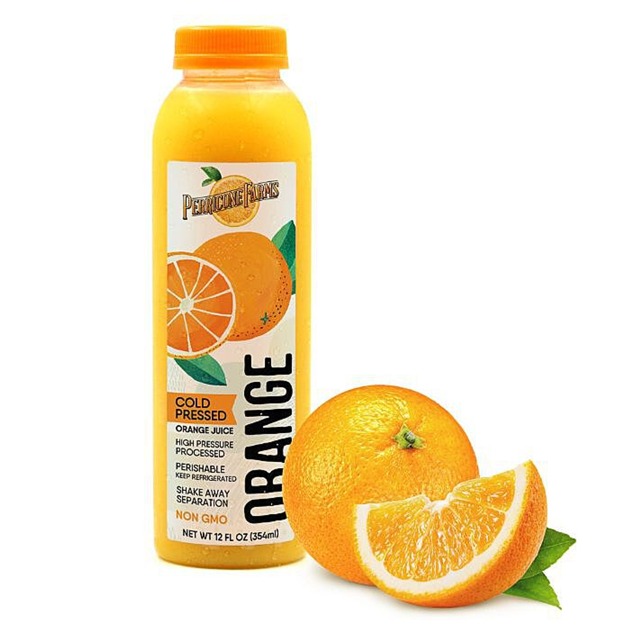JUIORPERI12Z | Perricone Orange Juice (12/12OZ) - Pacific Coast Fresh Co.