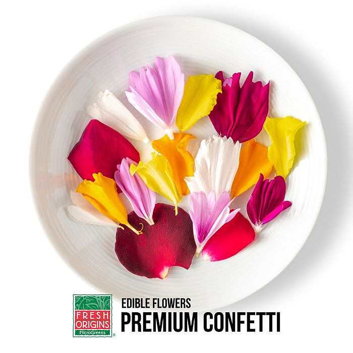 FLOCON050EDI | Confetti Edible Flower (50CT) - Pacific Coast Fresh Co.