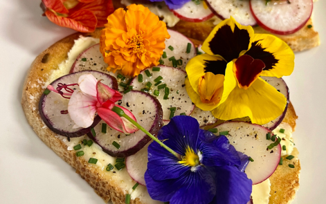 Buttered Radish Toast - Pacific Coast Fresh Co.