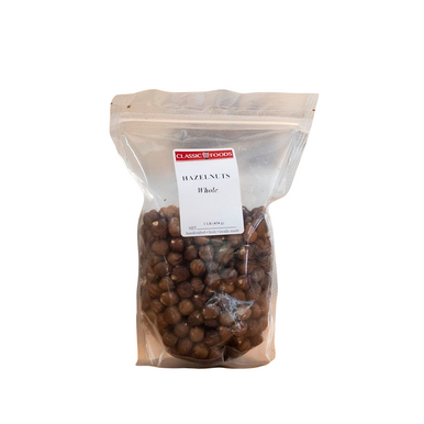 NUTHAZ01#WHO | Whole Hazelnuts (1#) - Pacific Coast Fresh Co.