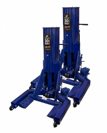 Challenger Lifts Heavy Duty Wheel Lifts - 20,000 lbs. capacity ...