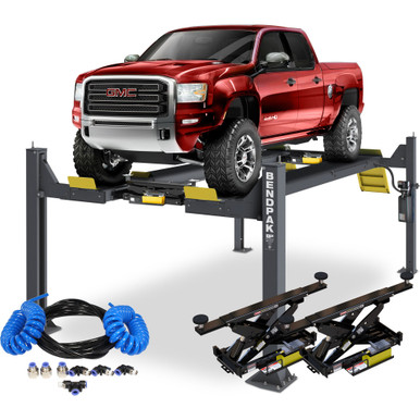 4-Post Lift + Jacks + Airline Kit1 - Automotive Service and Petroleum ...