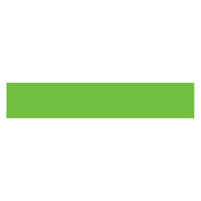 Slogan Window Stickers - Black on Green