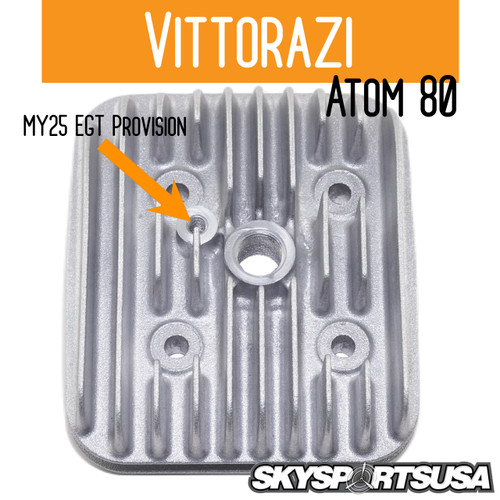 AT017a *New* MY25 Cylinder Head | Vittorazi Atom 80 (All) - SkySportsUSA