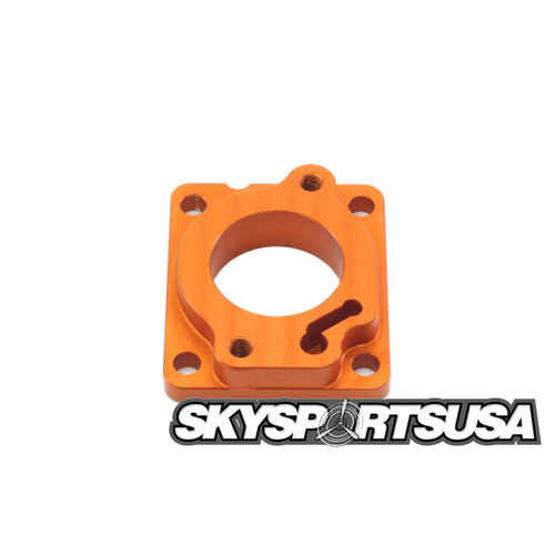AT084 WG Carburetor Flange - Orange | Vittorazi Atom 80 First Version - SkySportsUSA