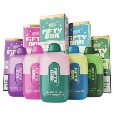 Fifty Bar 6500 Disposable, 5CT - Ludicrous Distro
