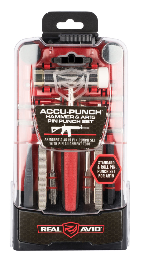 Real Avid Accu-Punch Hammer AR15 Pin Punch Set AVHPSAR - Titus Kustoms