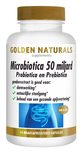 Buy Microbiotics 50 billion | Golden Naturals