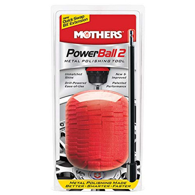 Mothers 05143 PowerBall 2 Metal Polishing Tool - Adventure Club Parts