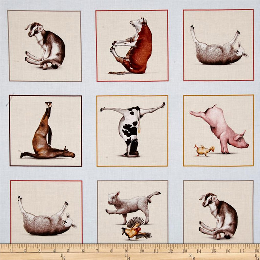 Baseball Play Ball Serpia Elizabeths Studio Cotton Quilting Fabric Panel