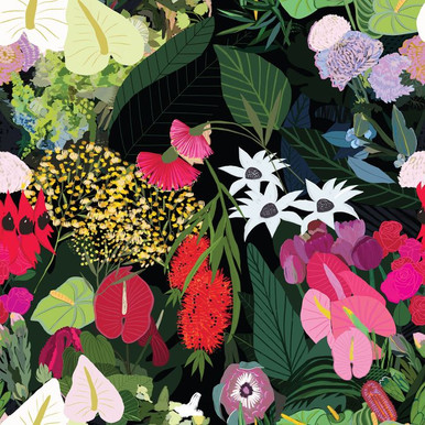 Australian Florals Robyn Hammond DV5202 Cotton Quilting Fabric