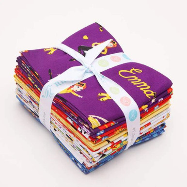 The Wiggles Ready Steady Wiggle 15 Piece Fat Quarter Bundle