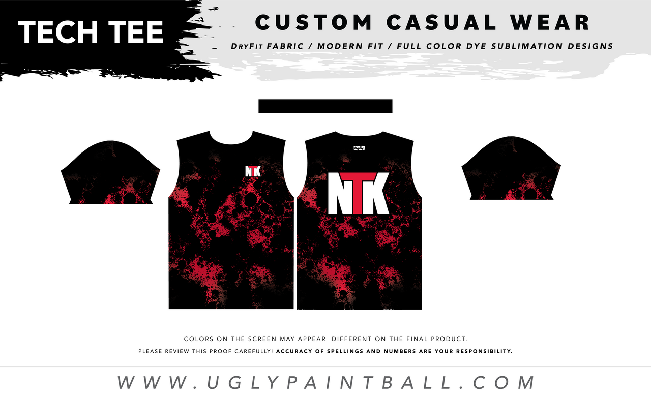 NTK ACID WASH TECH TEE