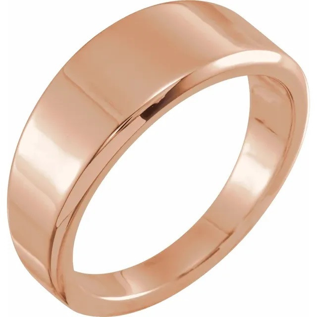Tapered Stackable Ring in 18k Gold - DaVinci Emporium