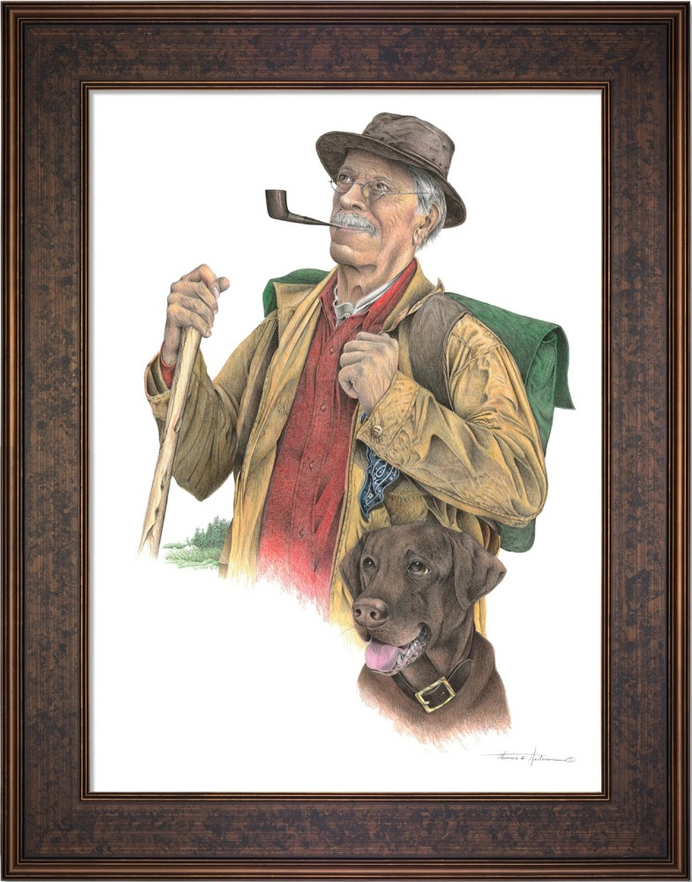 Thomas Anderson's Stunning Original Drawings on Canvas - DaVinci Emporium