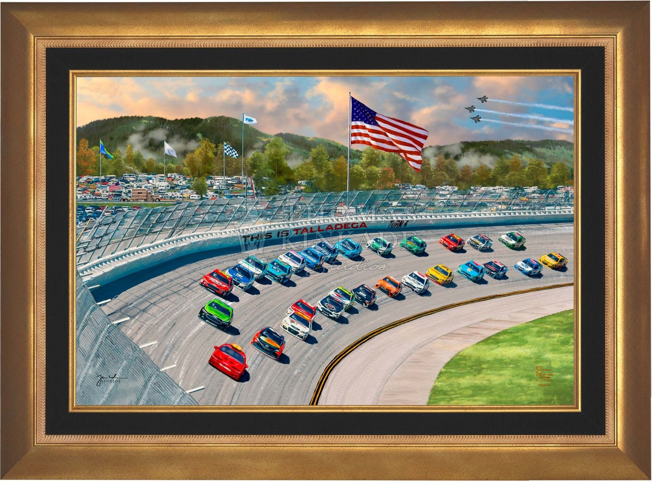 The Art of Speed NASCAR Talladega Limited Edition Canvas - DaVinci Emporium