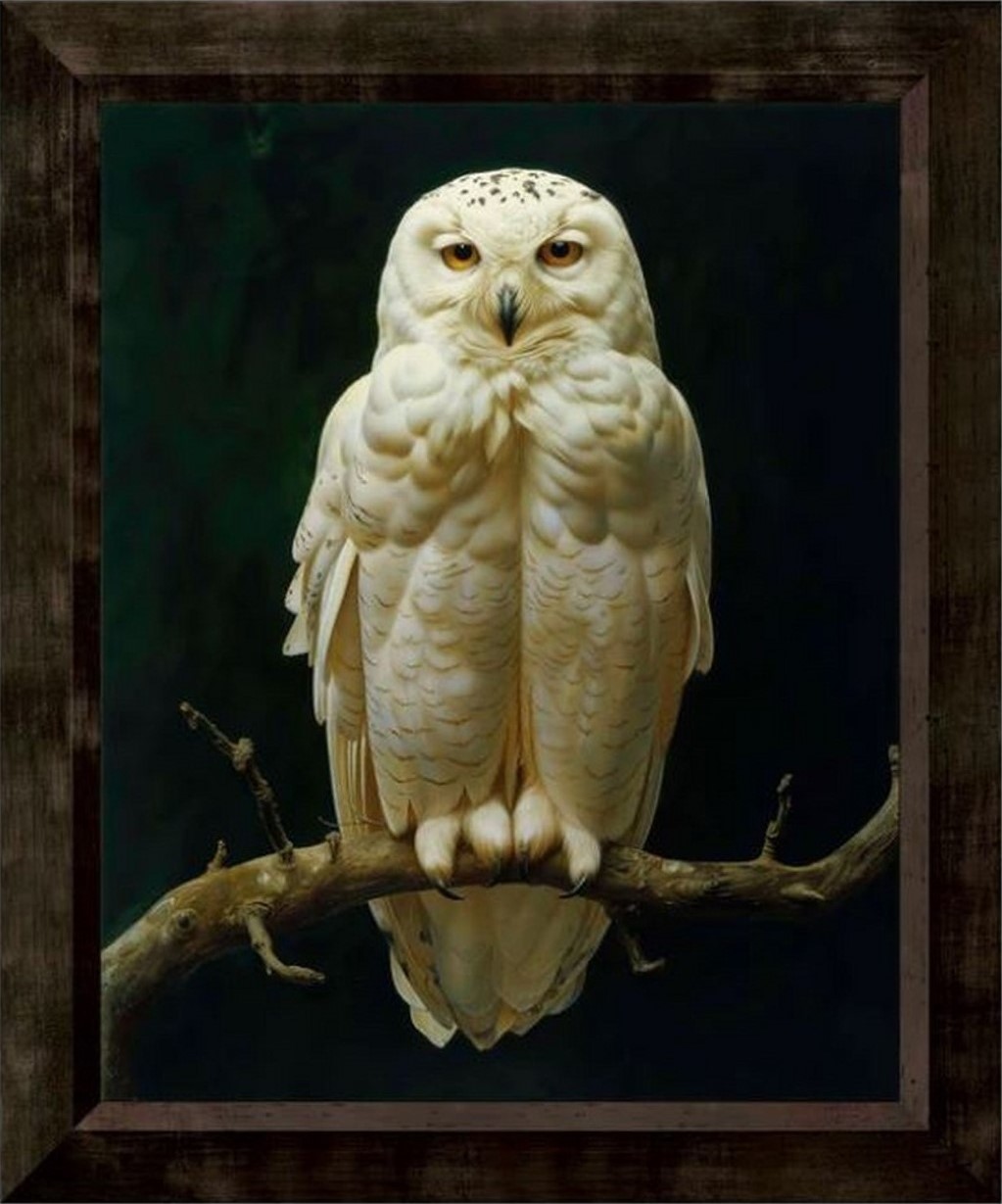 Noble Guardian Snowy Owl Limited Edition Canvas From The Royal Academia ...