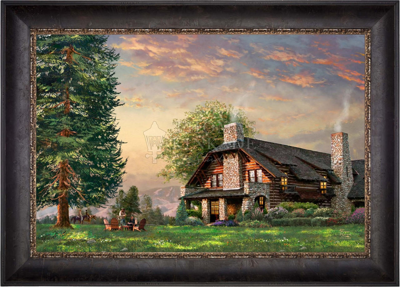 The Dutton House Yellowstone Limited Edition Canvas A Masterpiece of ...