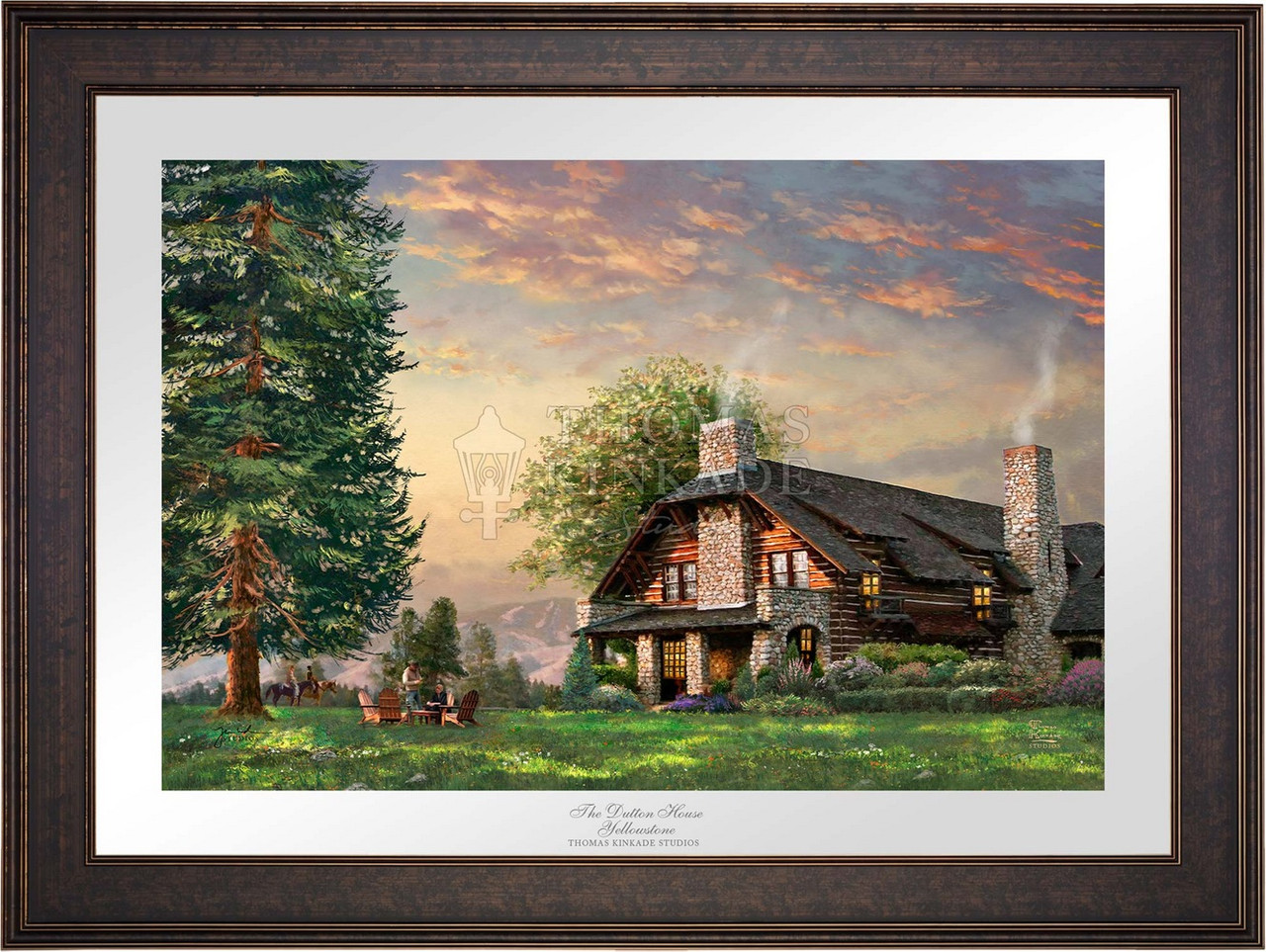 The Dutton House Yellowstone Limited Edition Paper Prints - DaVinci ...