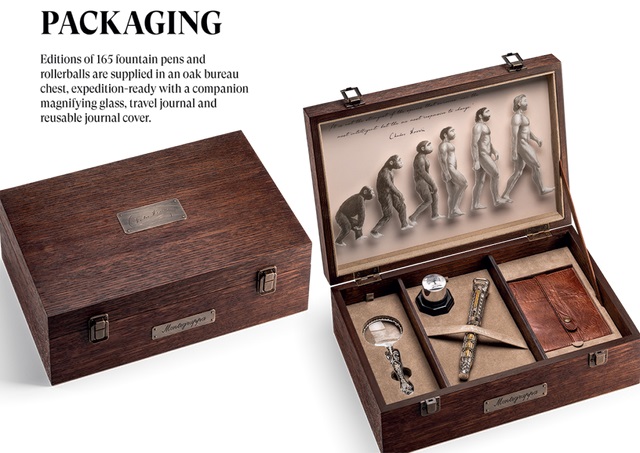 The Montegrappa Theory Of Evolution Limited Edition Pen Collection ...