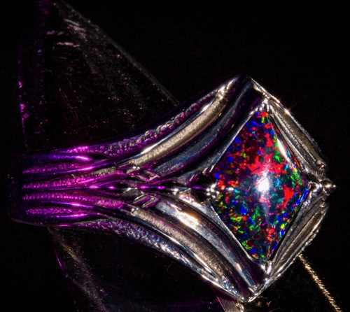 Lord of the Rings Necromancer Ring in Sterling Silver - DaVinci Emporium