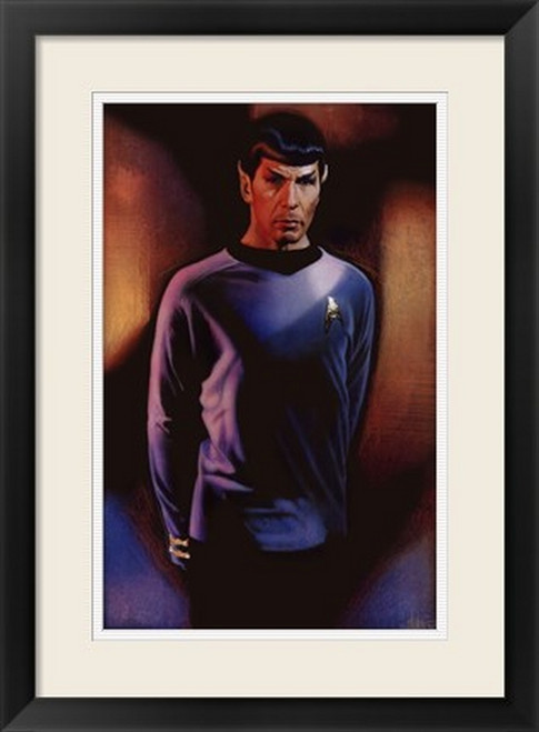 Star Trek Mr Spock Framed Fine Art Print - DaVinci Emporium