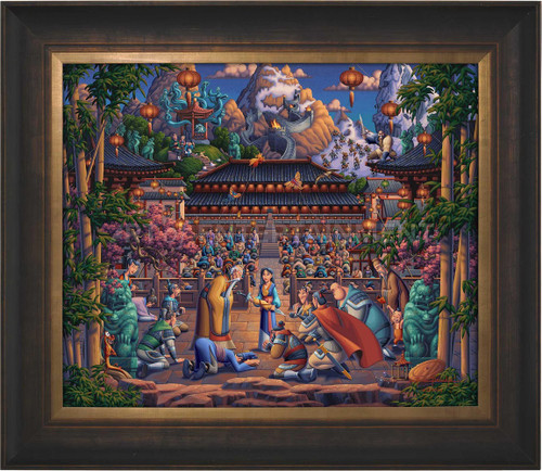 Disney Mulan the Face in the Mirror Limited Edition Canvas by Eric ...