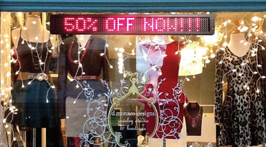 Alpha Window Display - Red LED - Adaptive Micro Systems