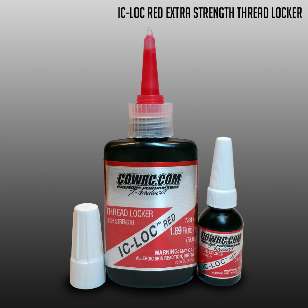 IC-LOC Red High Strength Thread Locker (.33oz.)