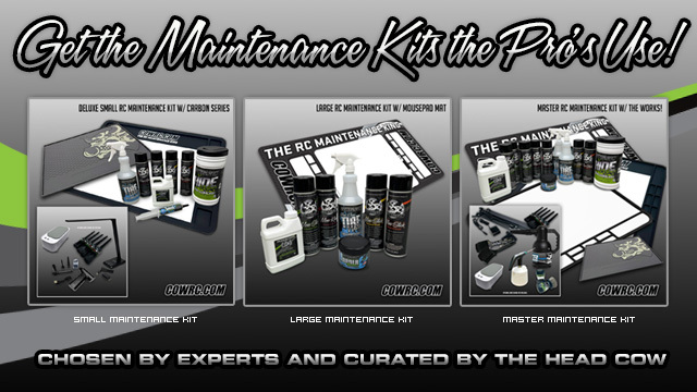 RC Maintenance Kits - Complete Pro Kits - CowRC The RC Maintenance King!